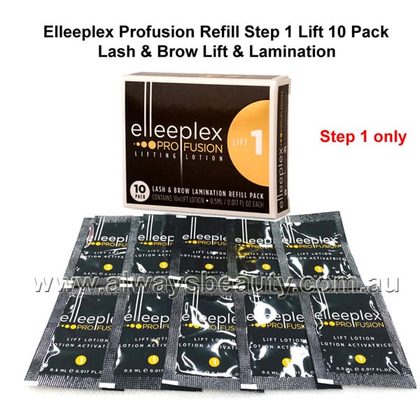 1000323 Refill Step 1 Lift 10 Pack Elleeplex Profusion Lash & Brow Lift & Lamination - Always ...