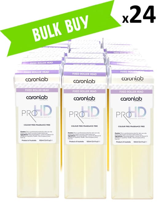 16853 24x100ml Caronlab PRO HD Strip Wax Cartridge Bulk Buy - Always Nail & Beauty Supply