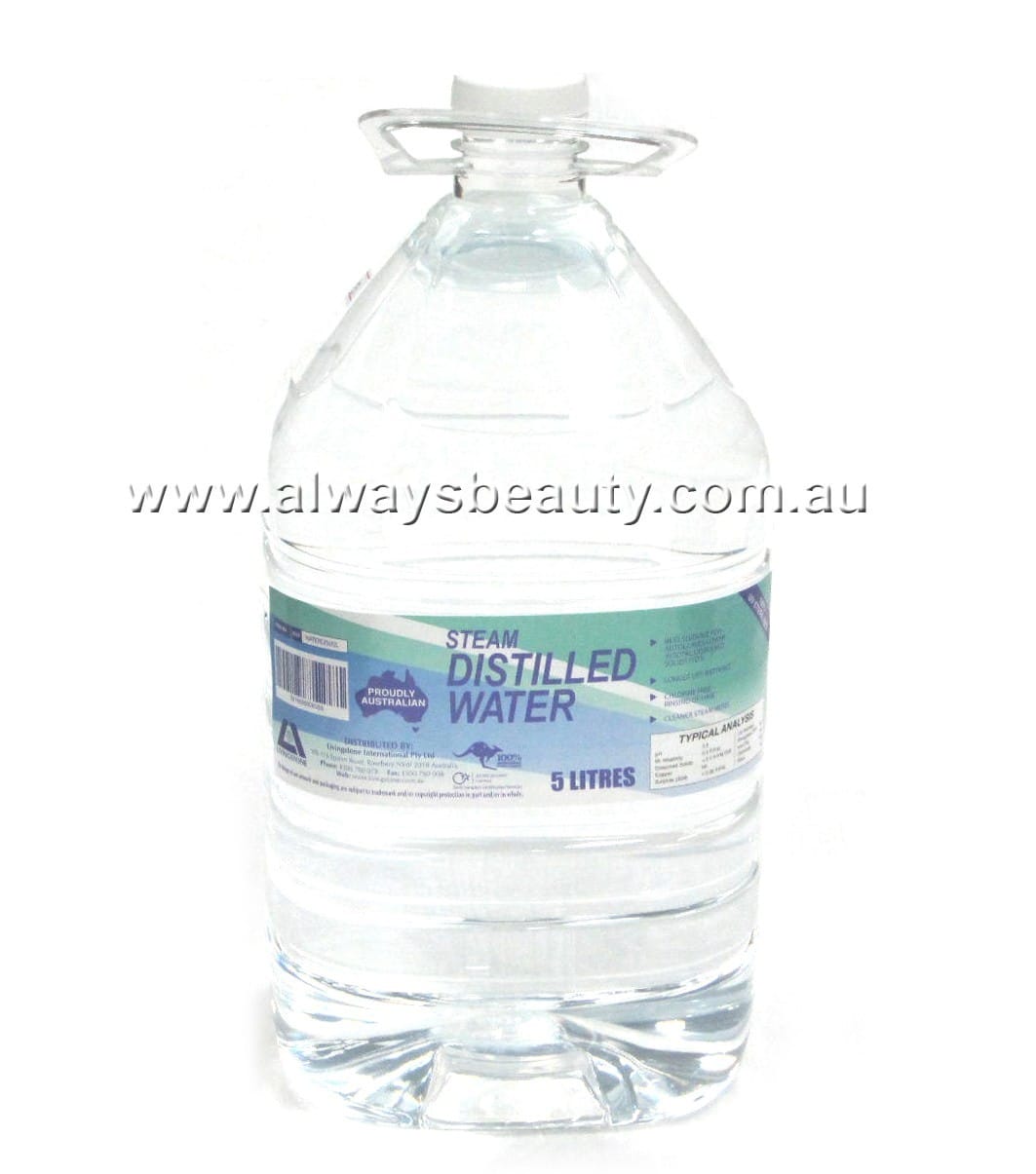 18351 LIV Distilled Water 5L - Always Nail & Beauty Supply