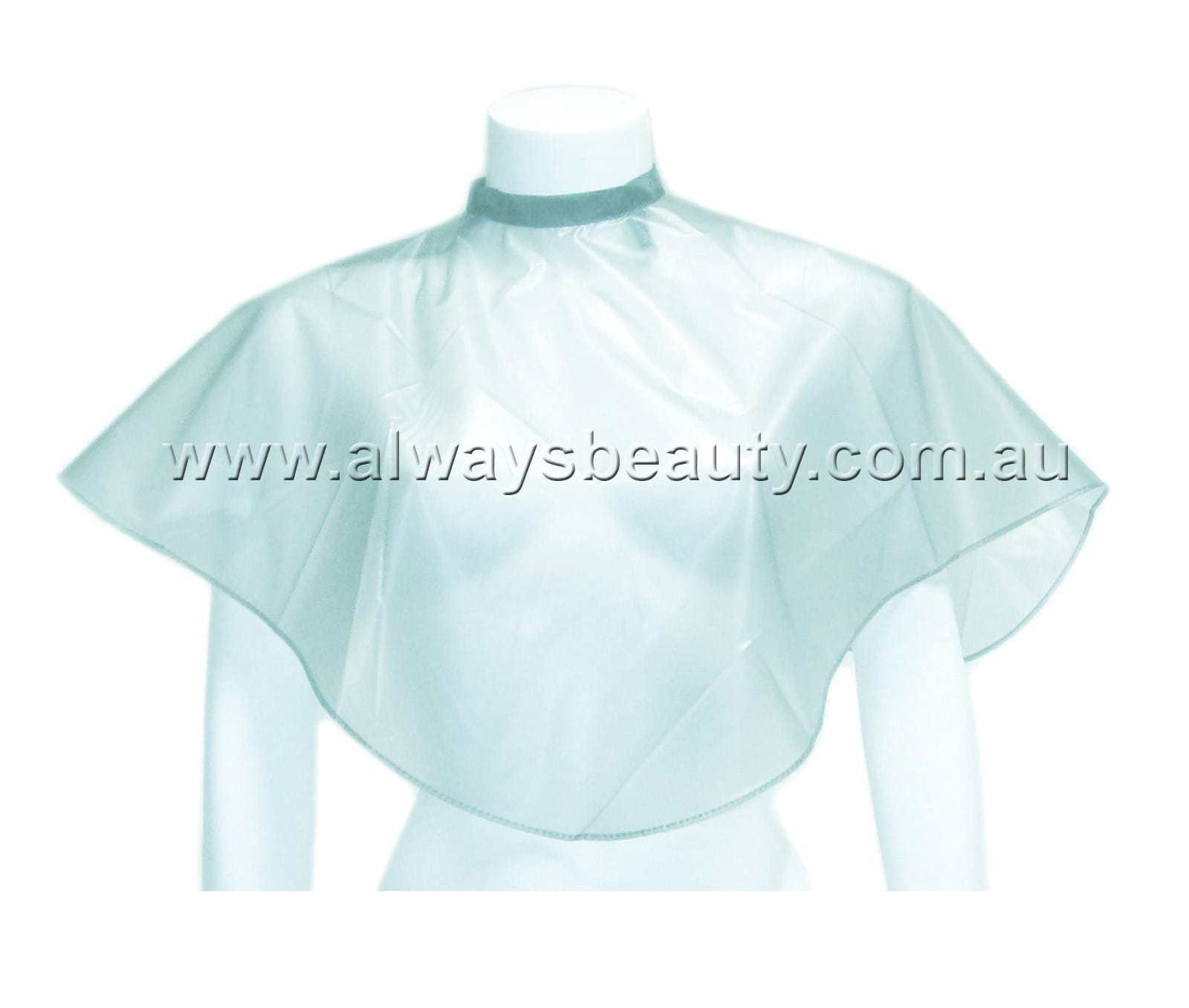 2020 Shampoo Cape Clear Plastic - Always Nail & Beauty Supply
