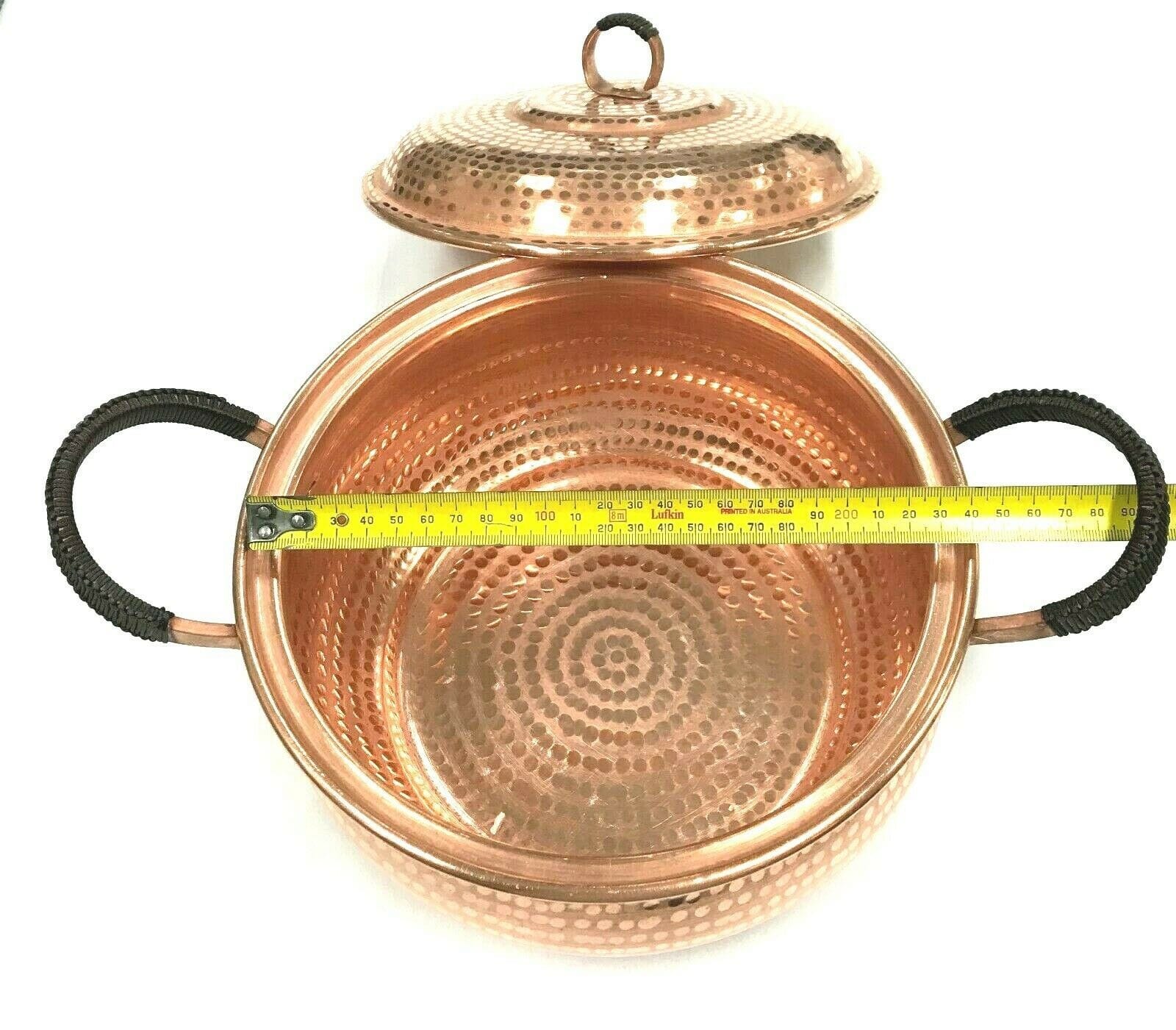 18324 Copper Cooking Pot Thick 24cm - Always Nail & Beauty Supply